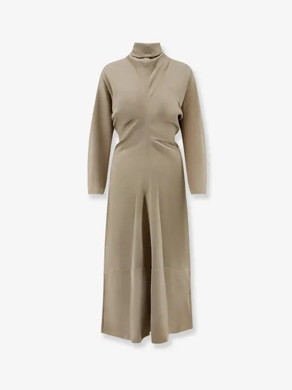 TOTEME Viscose Dress With Scarf - Multicolor