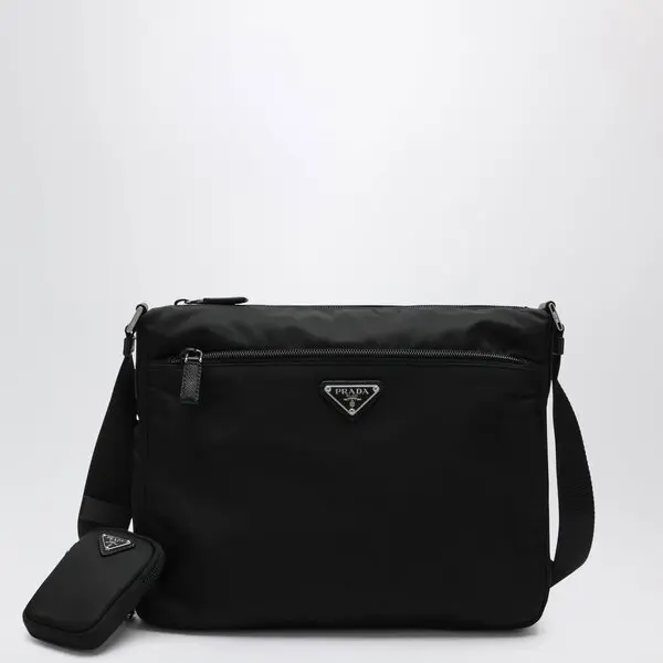 Prada Re-nylon Shoulder Bag - Black