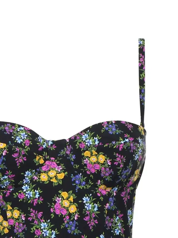 Dolce & Gabbana Floral Swimsuit - Multicolor
