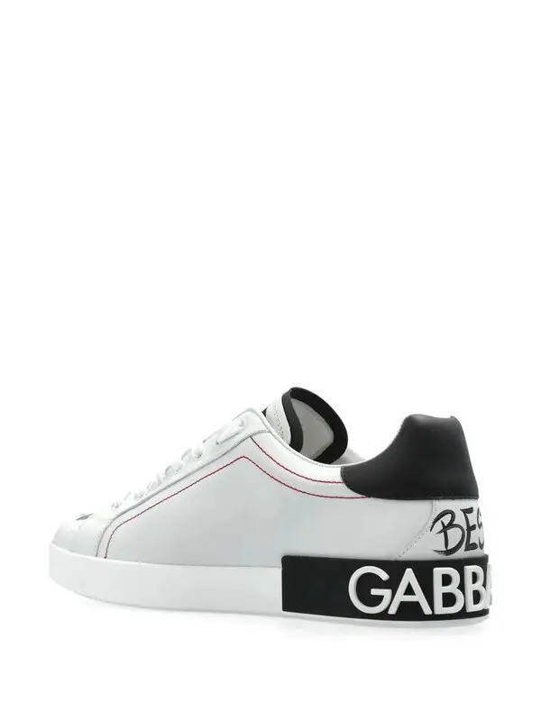 Dolce & Gabbana Sneakers With Logo Appliqu