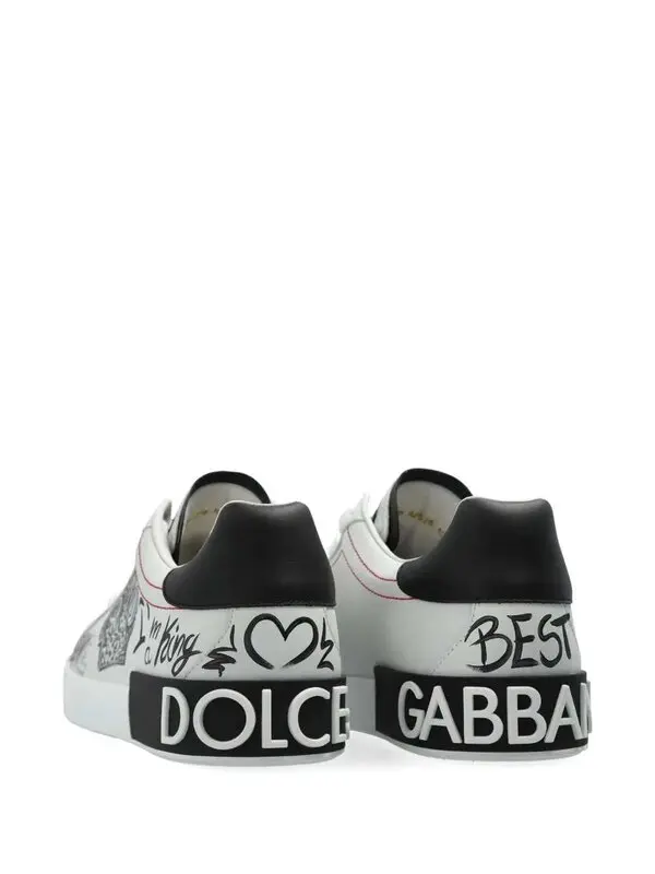 Dolce & Gabbana Sneakers With Logo Appliqu