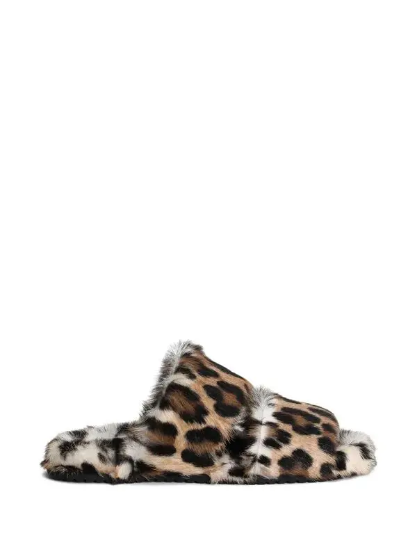 Dolce & Gabbana Printed Slippers