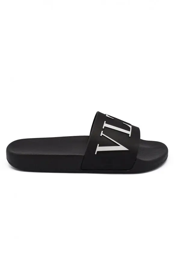 Valentino Garavani Vltn Flip Flops - Black