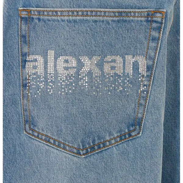 Alexander Wang Blow Up With Crystals Jeans