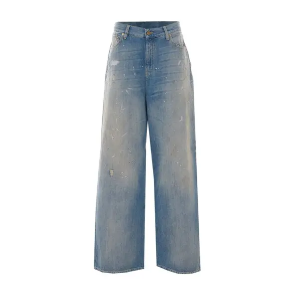 GOLDEN GOOSE Melody Boyfriend Jeans - Blue