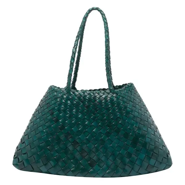 Dragon Diffusion Large Santa Croce Shoulder Bag - Green