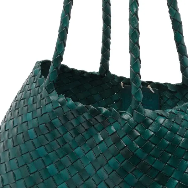 Dragon Diffusion Large Santa Croce Shoulder Bag - Green