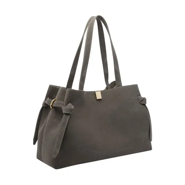 Yuzefi Gyoza Suede Tote Bag