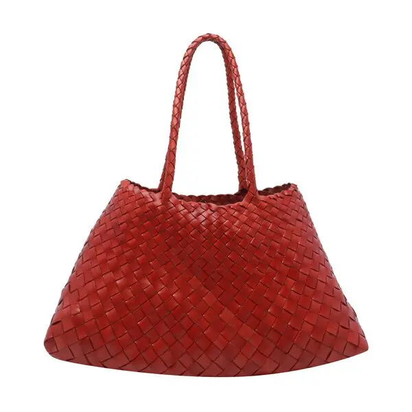 Dragon Diffusion Large Santa Croce Shoulder Bag - Red