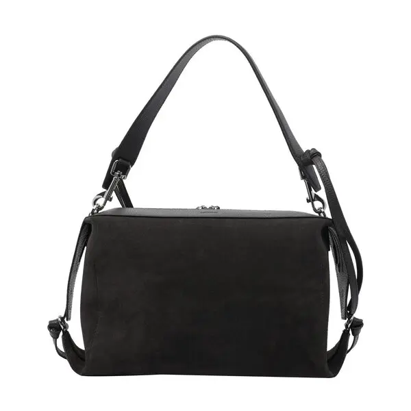 Yuzefi Bento Suede Shoulder Bag