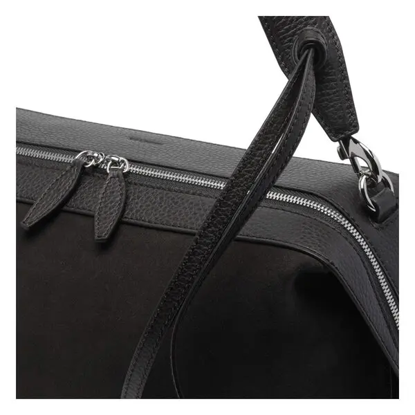 Yuzefi Bento Suede Shoulder Bag