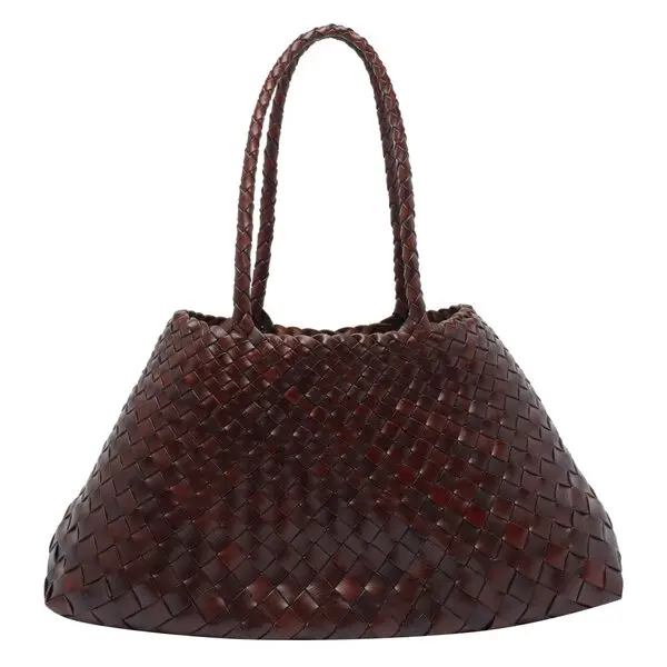 Dragon Diffusion Large Santa Croce Shoulder Bag - Brown