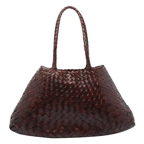 Dragon Diffusion Large Santa Croce Shoulder Bag - Brown