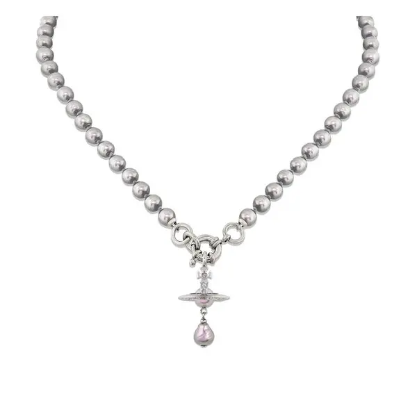 VIVIENNE WESTWOOD Aleksa Necklace - Silver