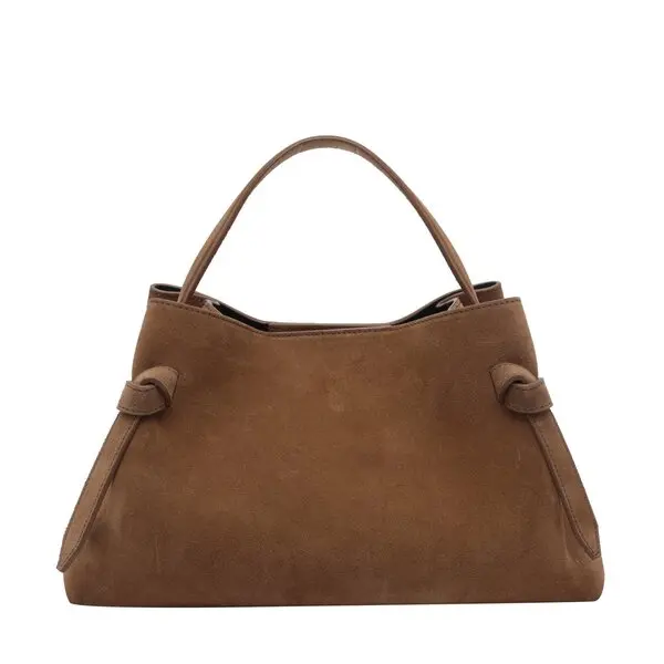 Yuzefi Suede Gyoza Handbag - Multicolor