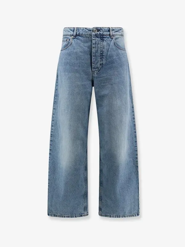 AMI Paris Blue Denim Jeans - Multicolor