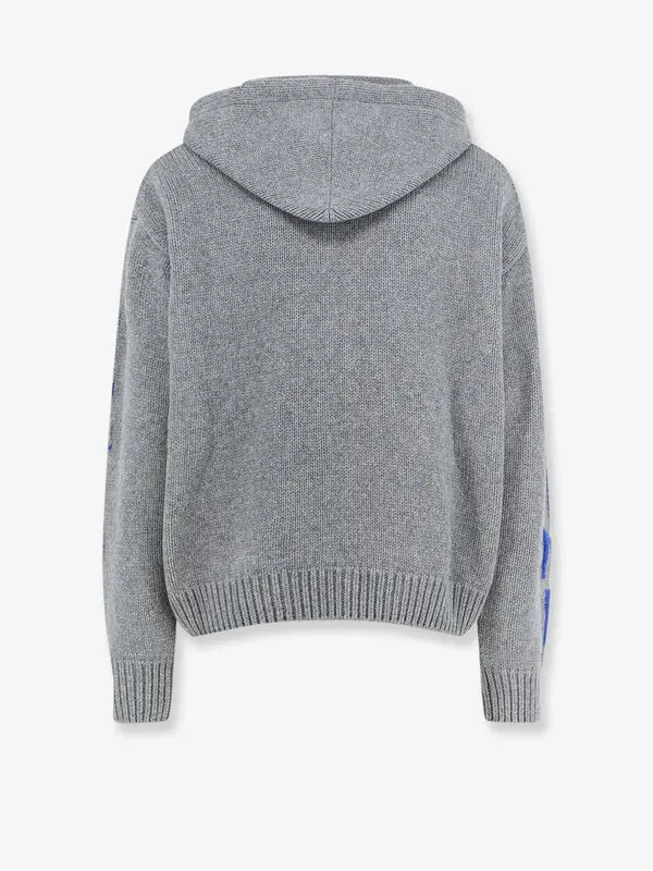 Celine Zip-up Virgin Wool Cardigan