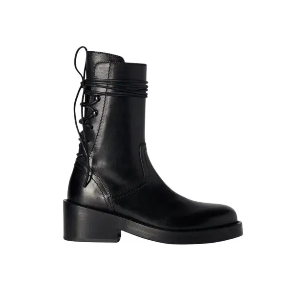 ANN DEMEULEMEESTER Herni Booties - Black