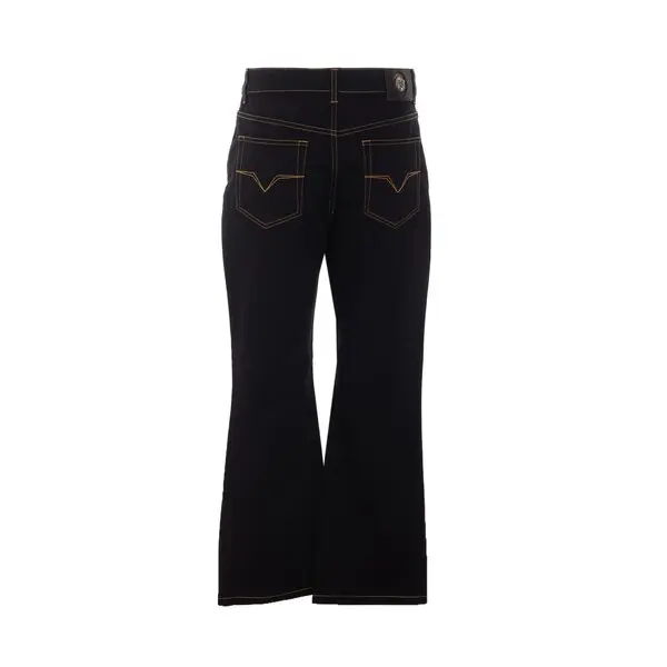 Versace Medusa Detail Jeans