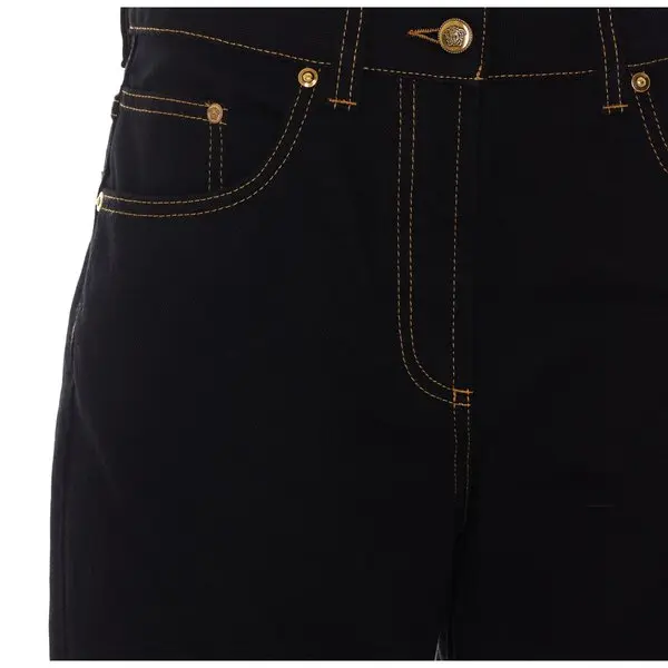 Versace Medusa Detail Jeans