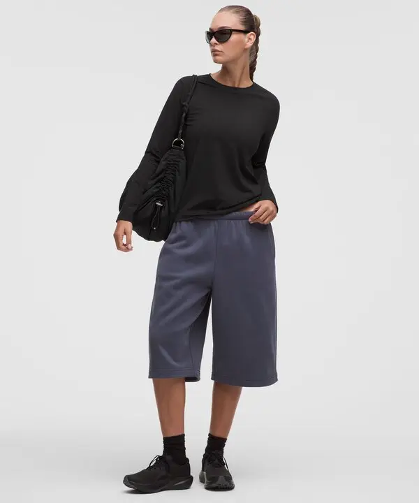 Lululemon The Classic Jersey Long-sleeve Tee - Black