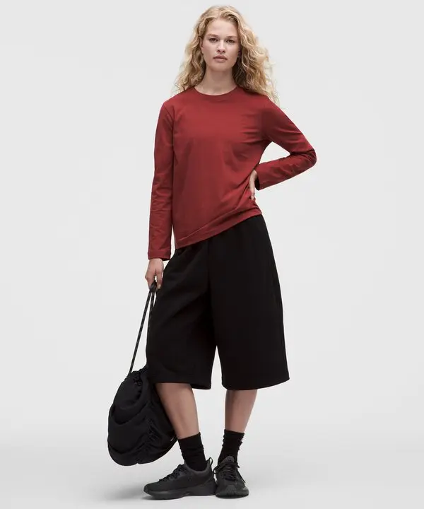 Lululemon The Classic Jersey Long-sleeve Tee - Rocket Red