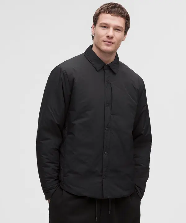 Lululemon Thermozen Insulated Shirt Jacket - Super Dark