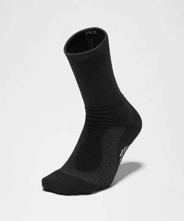 Lululemon Wool-blend Athletic Socks - Black