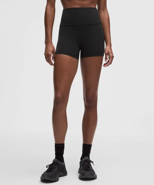 Lululemon Wunder Train No Line High-rise Short 4 - Black