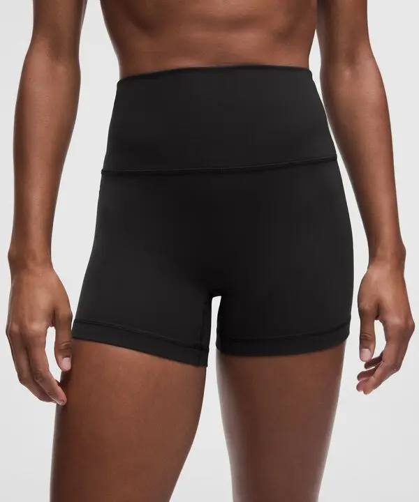 Lululemon Wunder Train No Line High-rise Short 4 - Black