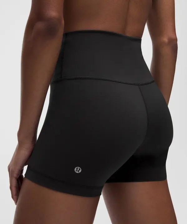 Lululemon Wunder Train No Line High-rise Short 4 - Black