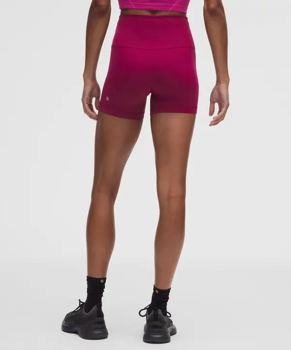 Lululemon Wunder Train No Line High-rise Short 4 - Raspberry Rave