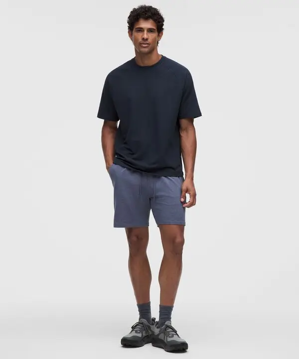 Lululemon Buttery Loopback Short-sleeve Shirt - True Navy