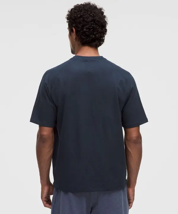 Lululemon Buttery Loopback Short-sleeve Shirt - True Navy