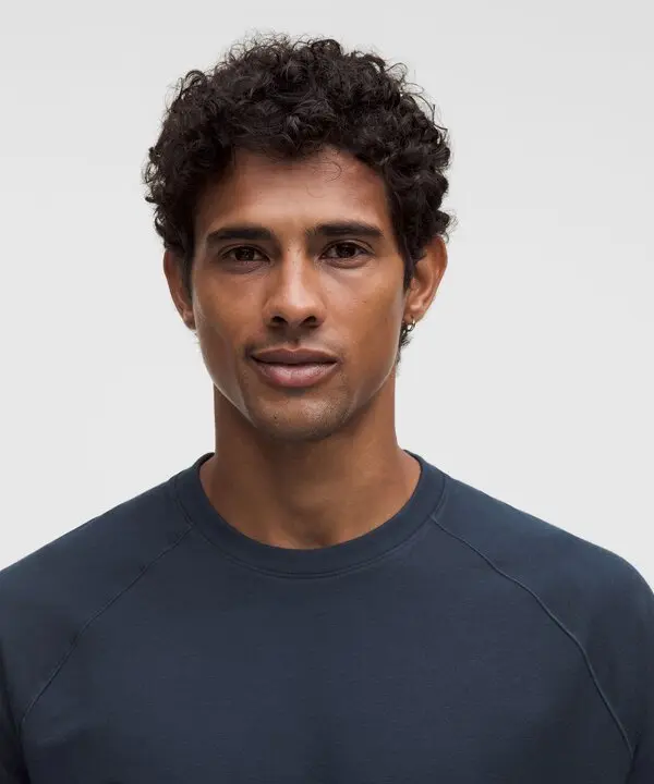 Lululemon Buttery Loopback Short-sleeve Shirt - True Navy