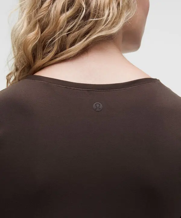 Lululemon Wundermost Ultra-soft Nulu Scoopneck Long-sleeve Shirt - Mahogany Muse