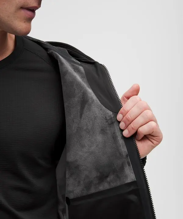 Lululemon Cross Chill Casual Full-zip Hoodie - Black