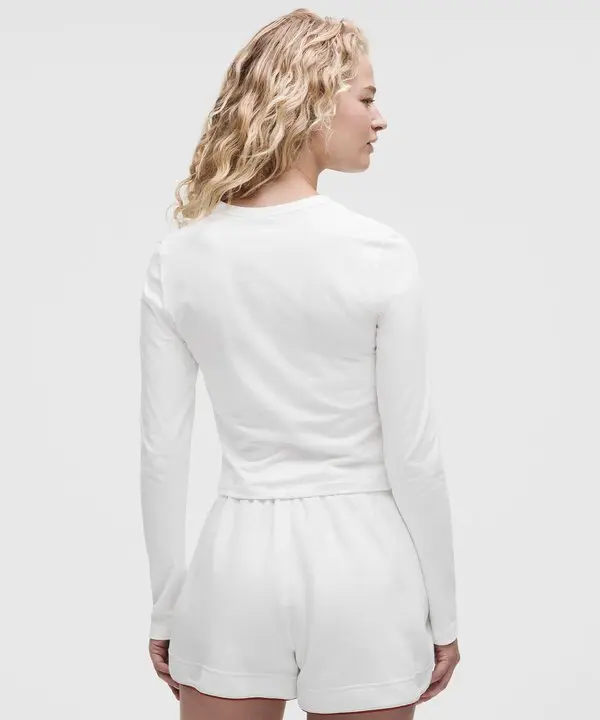 Lululemon Little Jersey Long-sleeve Tee - White