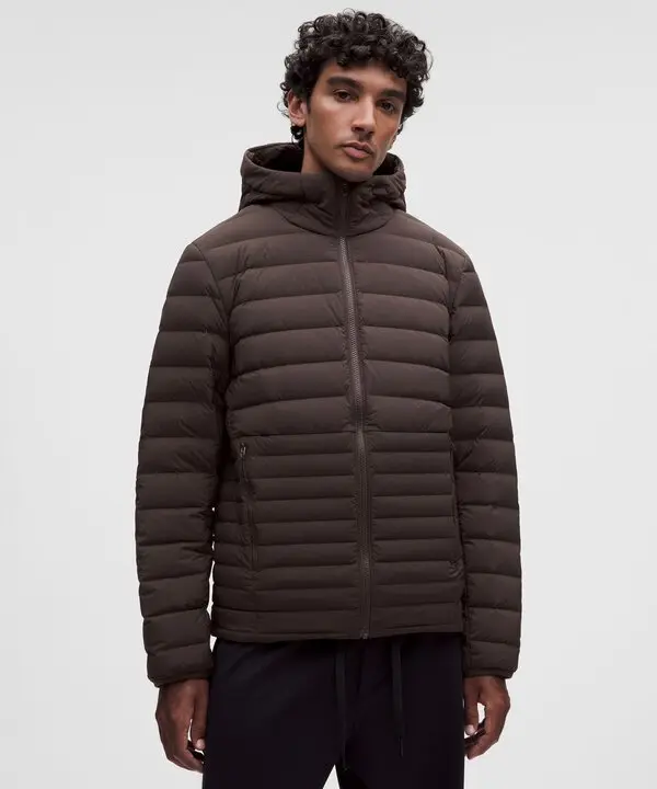 Lululemon Navigation Down Hoodie - Mahogany Muse