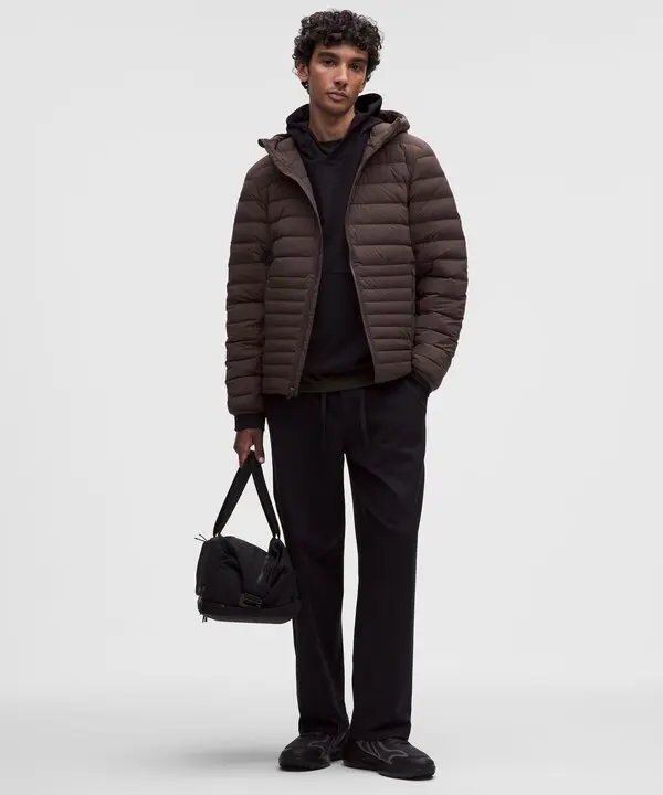 Lululemon Navigation Down Hoodie - Mahogany Muse