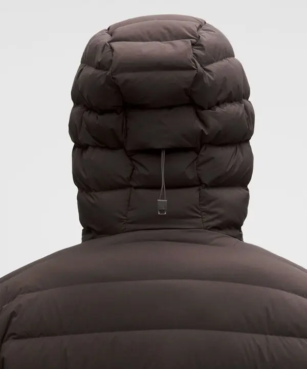 Lululemon Navigation Down Hoodie - Mahogany Muse