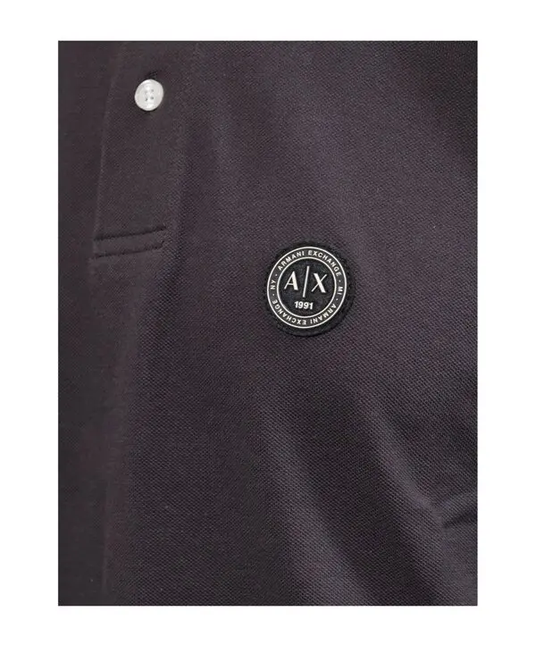 Armani Exchange Long-sleeve Polo Shirt