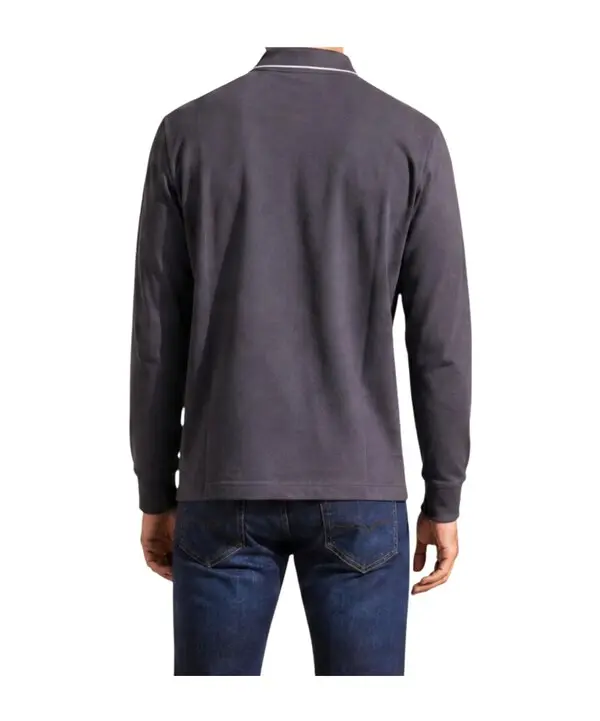Armani Exchange Long-sleeve Polo Shirt