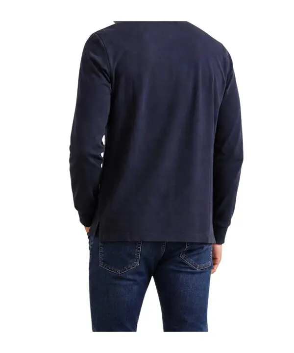Armani Exchange Long-sleeve Polo Shirt