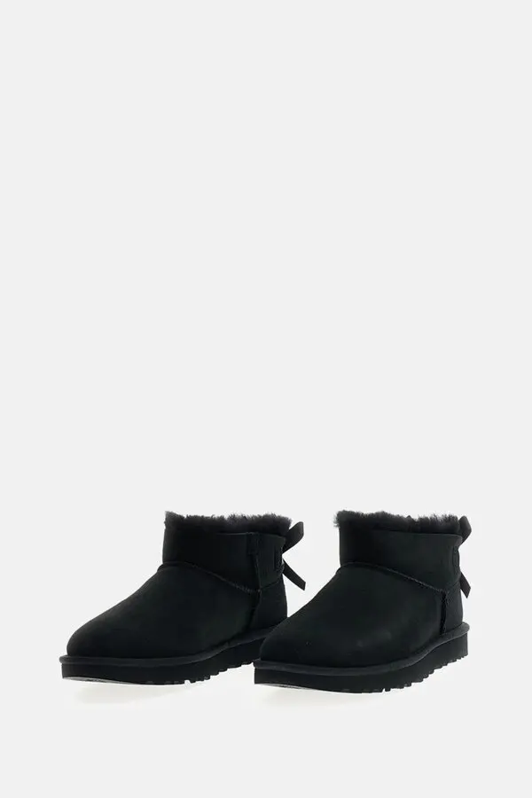 UGG Stivaletti Ultra Mini Bailey Bow - Black