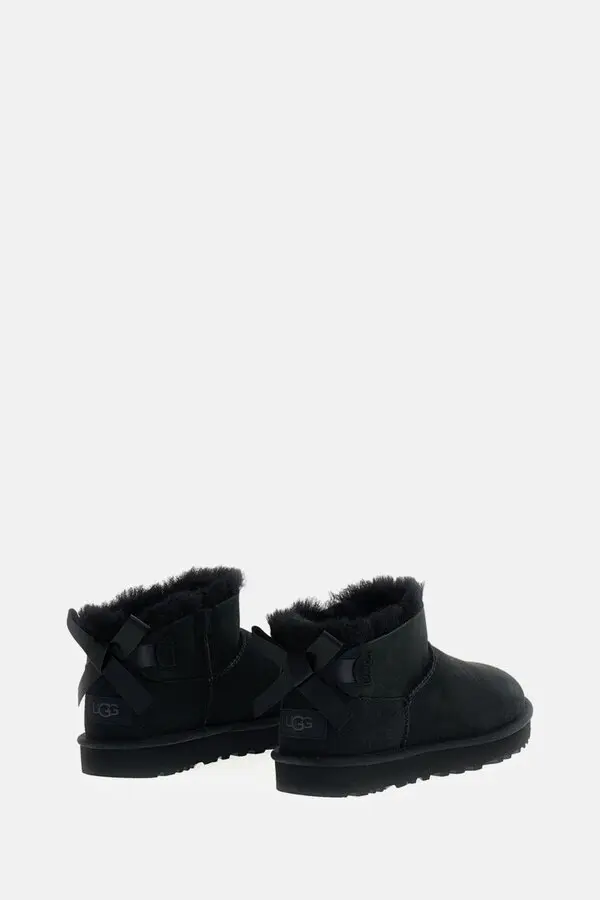 UGG Stivaletti Ultra Mini Bailey Bow - Black
