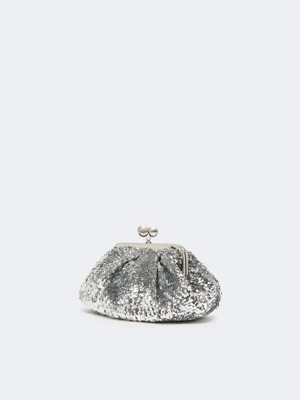 Max Mara Targa Embellished Clutch Bag