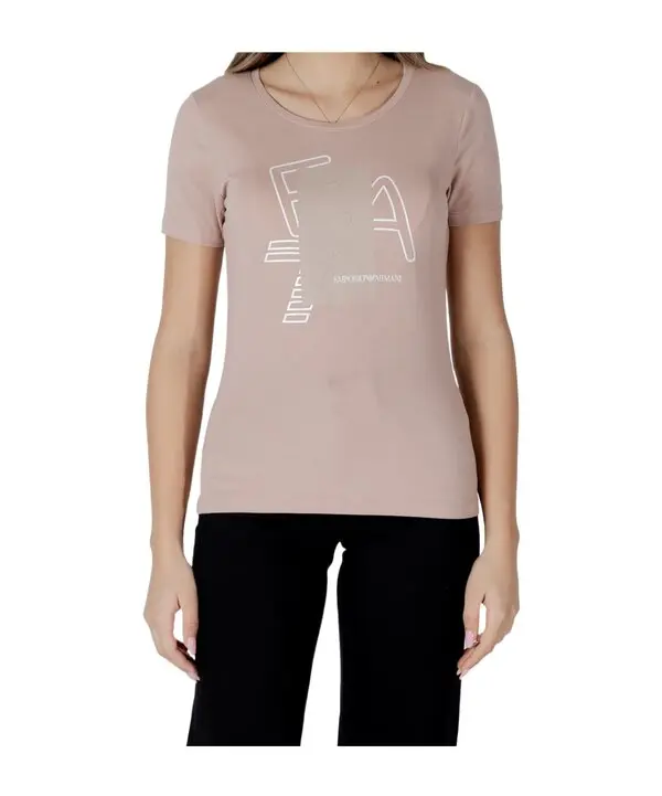 EA7 Short-sleeved T-shirt - Nude