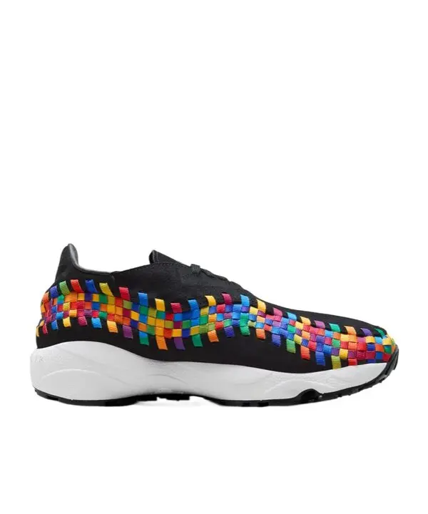 Nike Air Footscape 'rainbow /white' Sneakers - Black