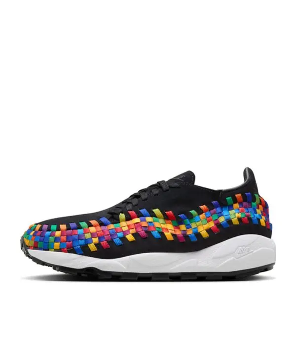 Nike Air Footscape 'rainbow /white' Sneakers - Black